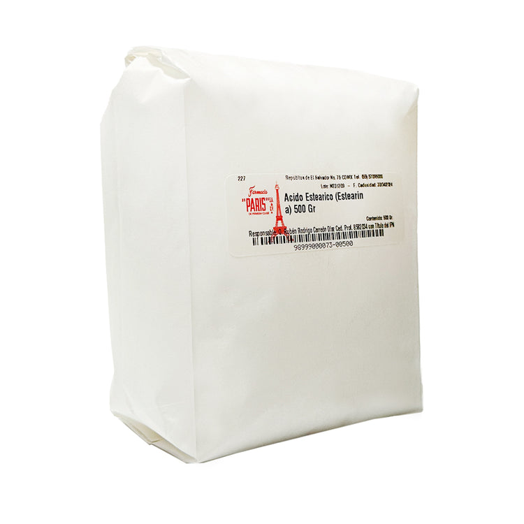 Acido Esteárico (Estearina) 500 g – Farmacia París